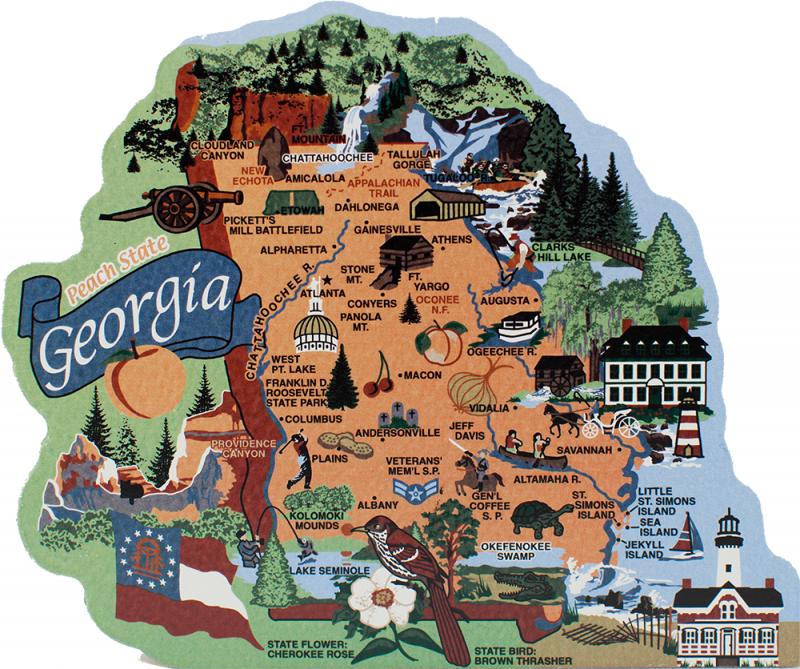 Explanation of the Secession of Southern States: Georgia, Mississippi ...