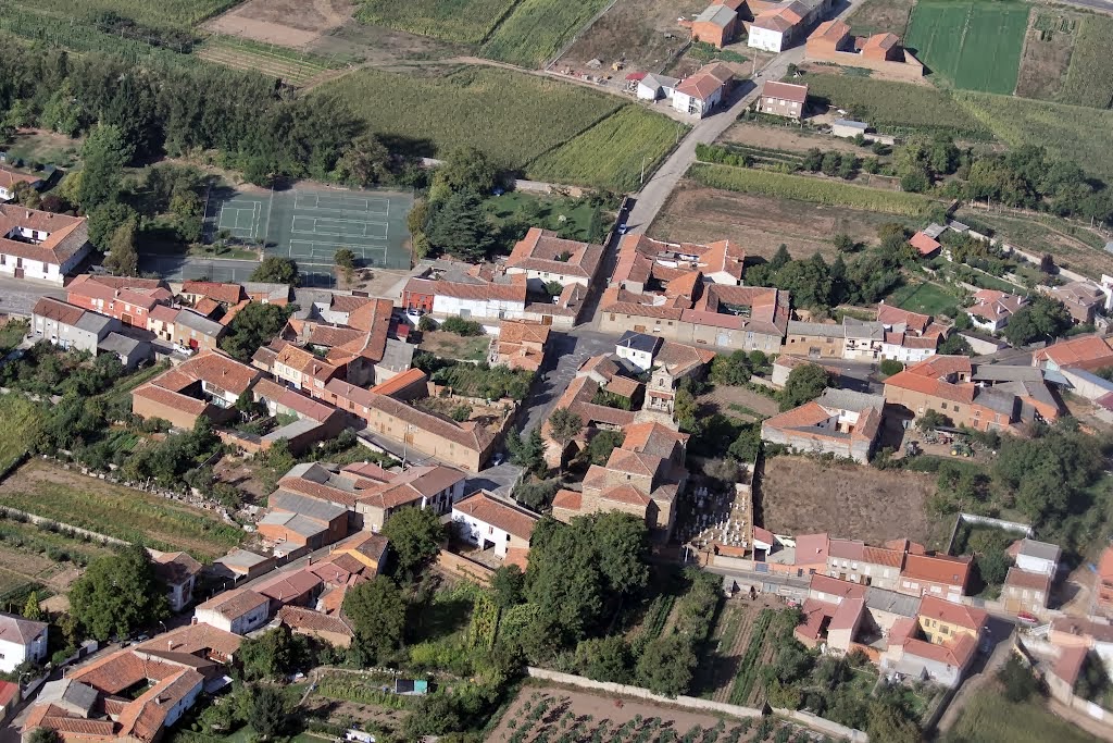 Órbigo: Rural y Vivo: Villoria desde el aire 2