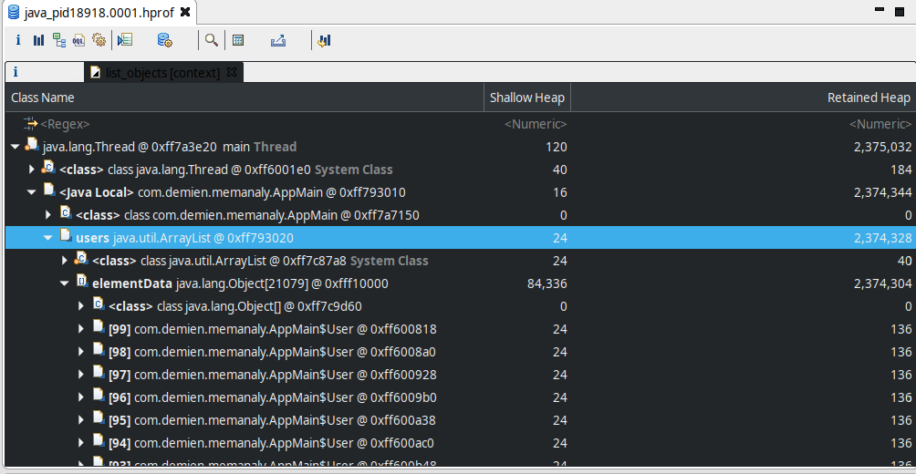 development blog: Java memory dump analysis (memory leaks detection) development blog: Java memory dump analysis (memory leaks detection)