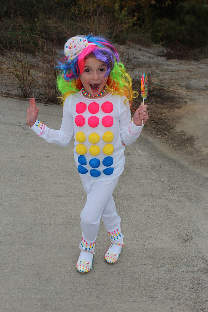 Bolling With 5: Candy Buttons Halloween Costume!