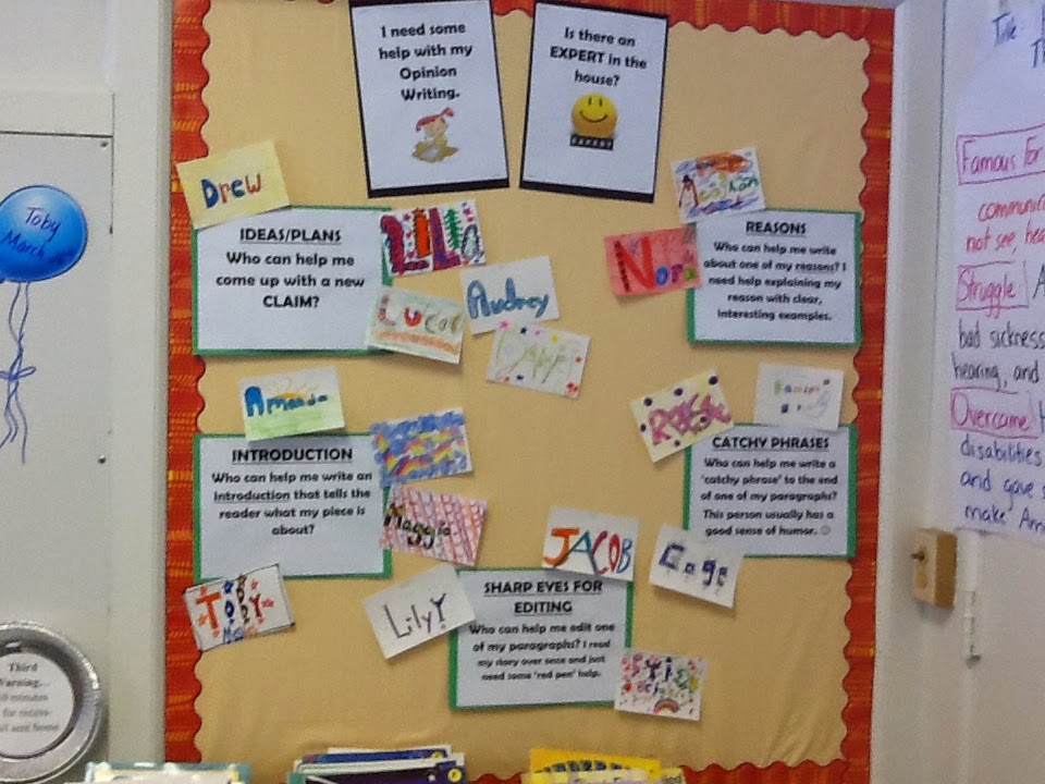 Two Reflective Teachers: Slice #15 of 31: My New Favorite Wall for ...