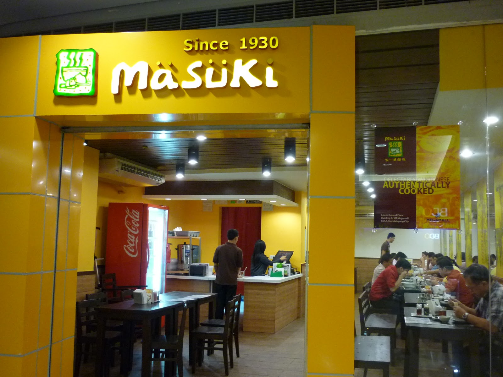Lia's Food Journey: Masuki, Megamall