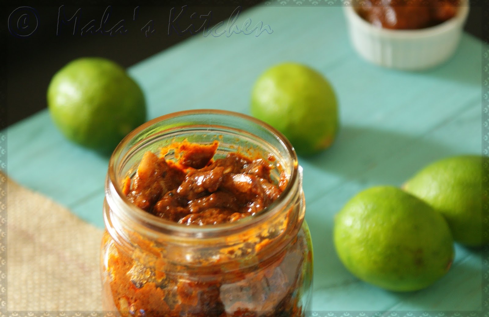 Yelamchanaga Oorga / Lemon Pickle - Malas-Kitchen