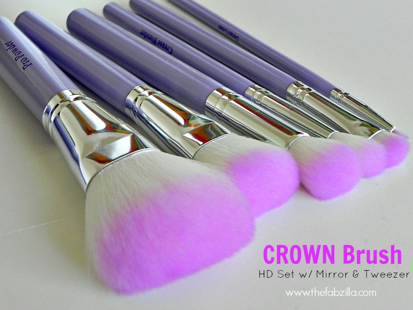 Review: Affordable Brushes from Crown Brush (HD Set with Mirror and ...