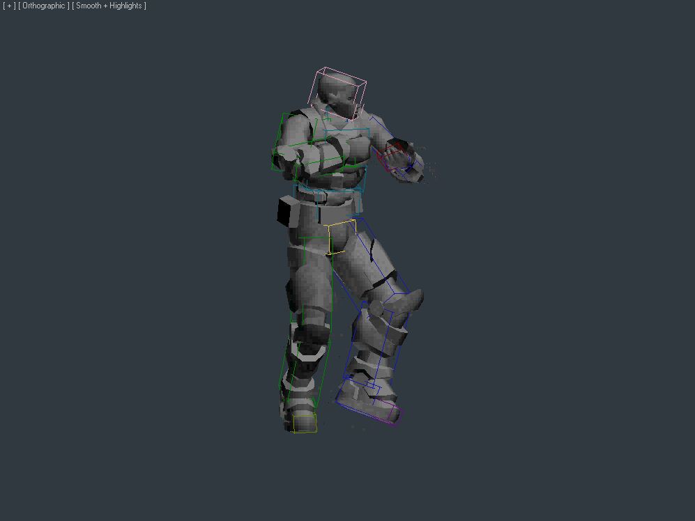 RigsArena - Free Rigs for 3ds Max: Human rig 3ds Max