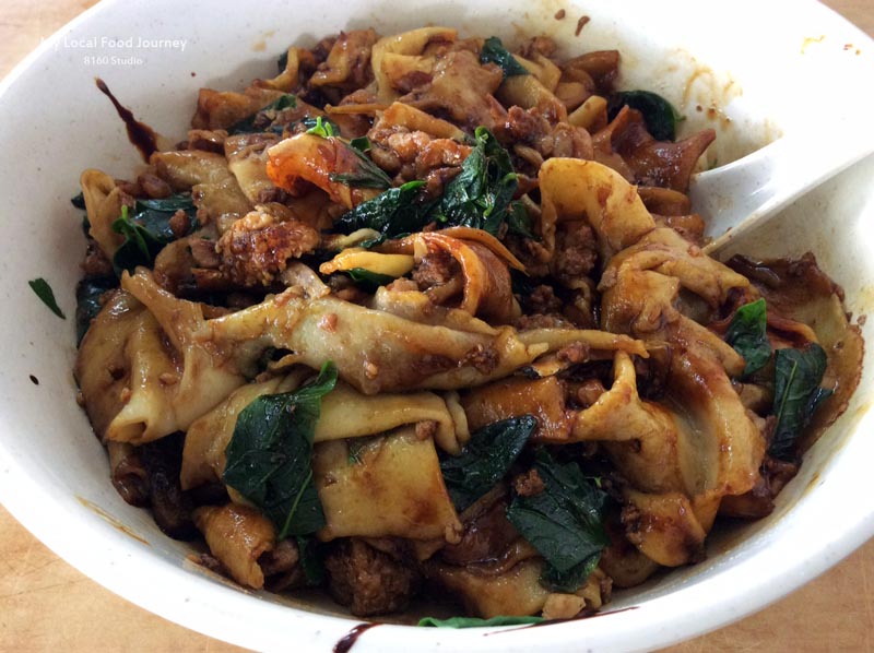 マレーシアローカルフード（ときどきカフェ）の旅: 週末は行列必至の人気パンミー屋台：Ho Kien Pan Mee @ SS19 ...