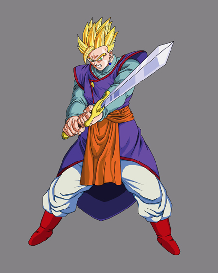SSJ2 Gohan (Post Entrenamiento con espada Z) VS SSJ2 Goku