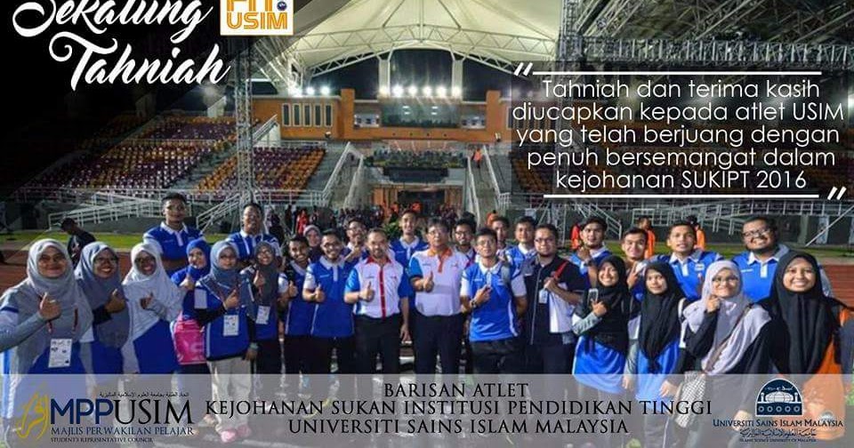 Tahniah Atlet USIM ~ Students' Representative Council | Universiti ...