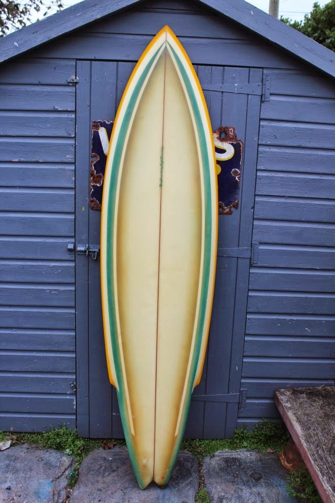 vintage surfboard collector UK: Circle one by Jeff Townsley