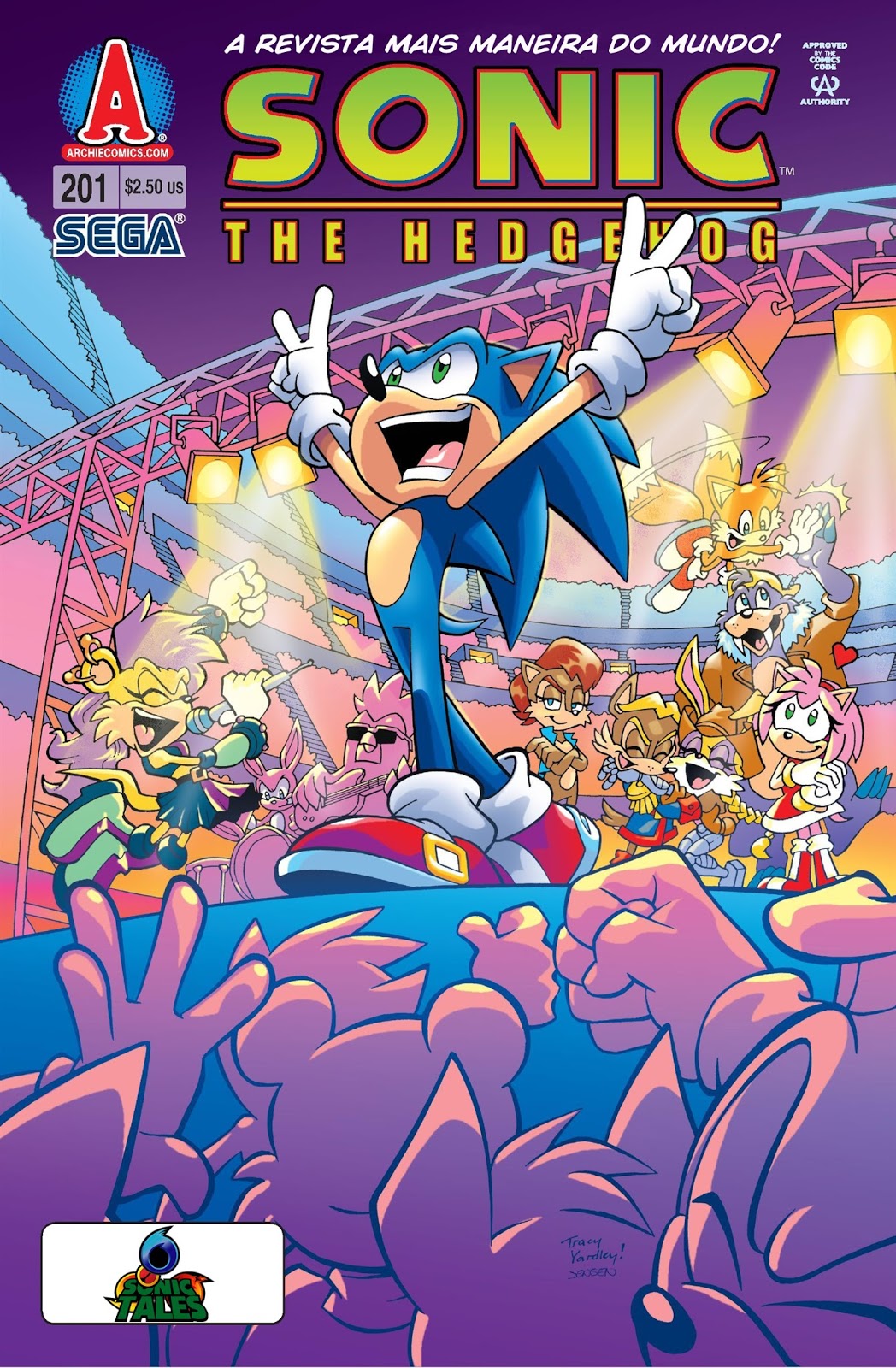 Sonic Tales: Sonic The Hedgehog #201