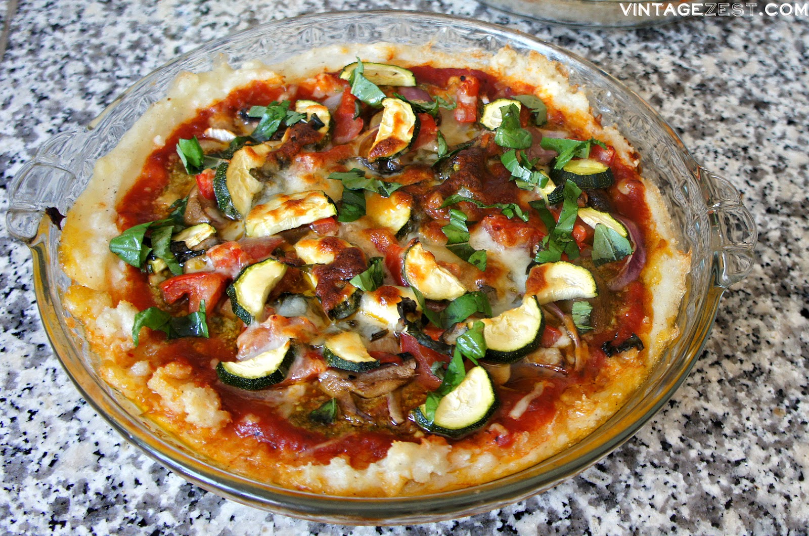 Sausage & Veggie Deep Dish "Pizza Pies" ~ Diane's Vintage Zest!