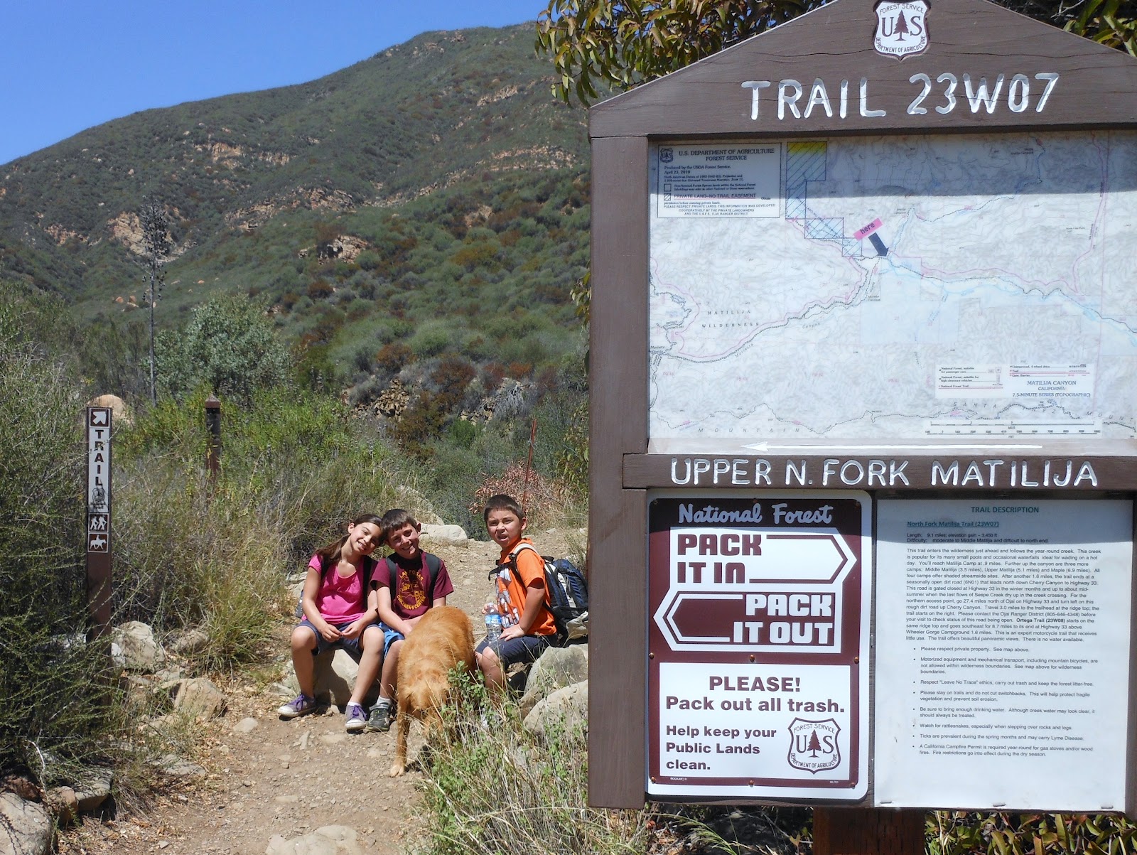 1000 Hikes in 1000 Days: Days 523 & 524: Camping on the Matilija Trail