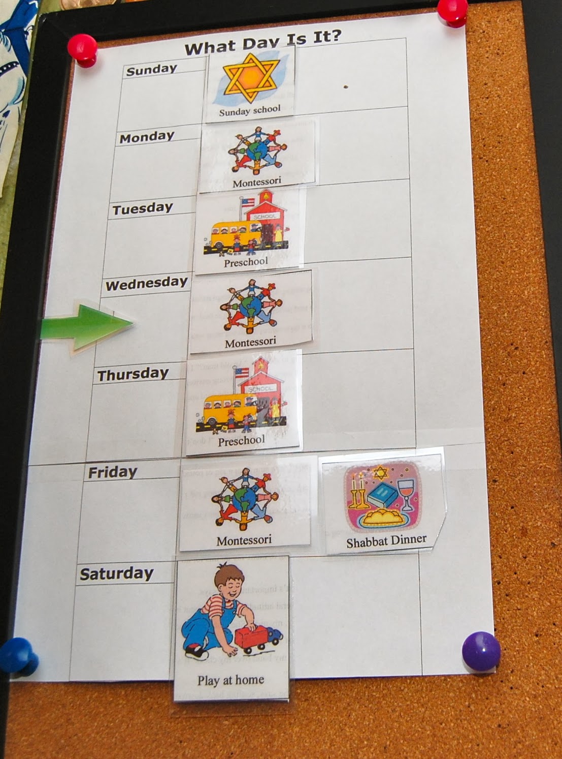 The SAHMnambulist: Creating a Toddler Calendar