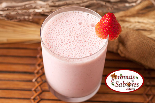 Aromas e Sabores: Batida de morango com vodka