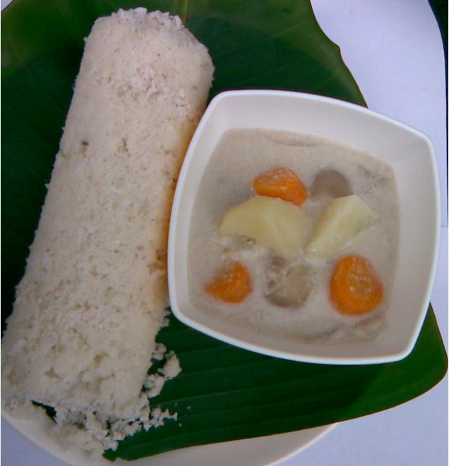 Mouthwatering Food Recipes: 93) PUTTE OR PUTTU
