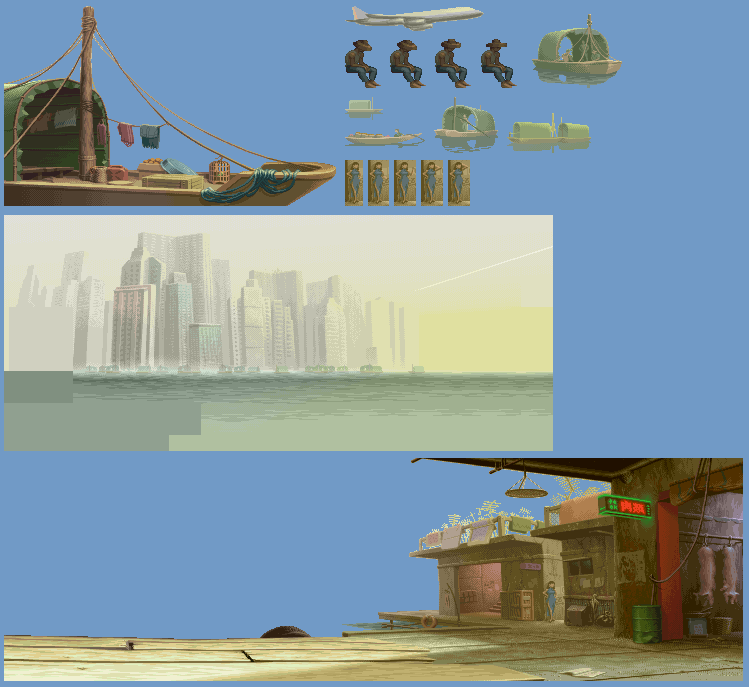 Sprite Fx: Sprite Background City