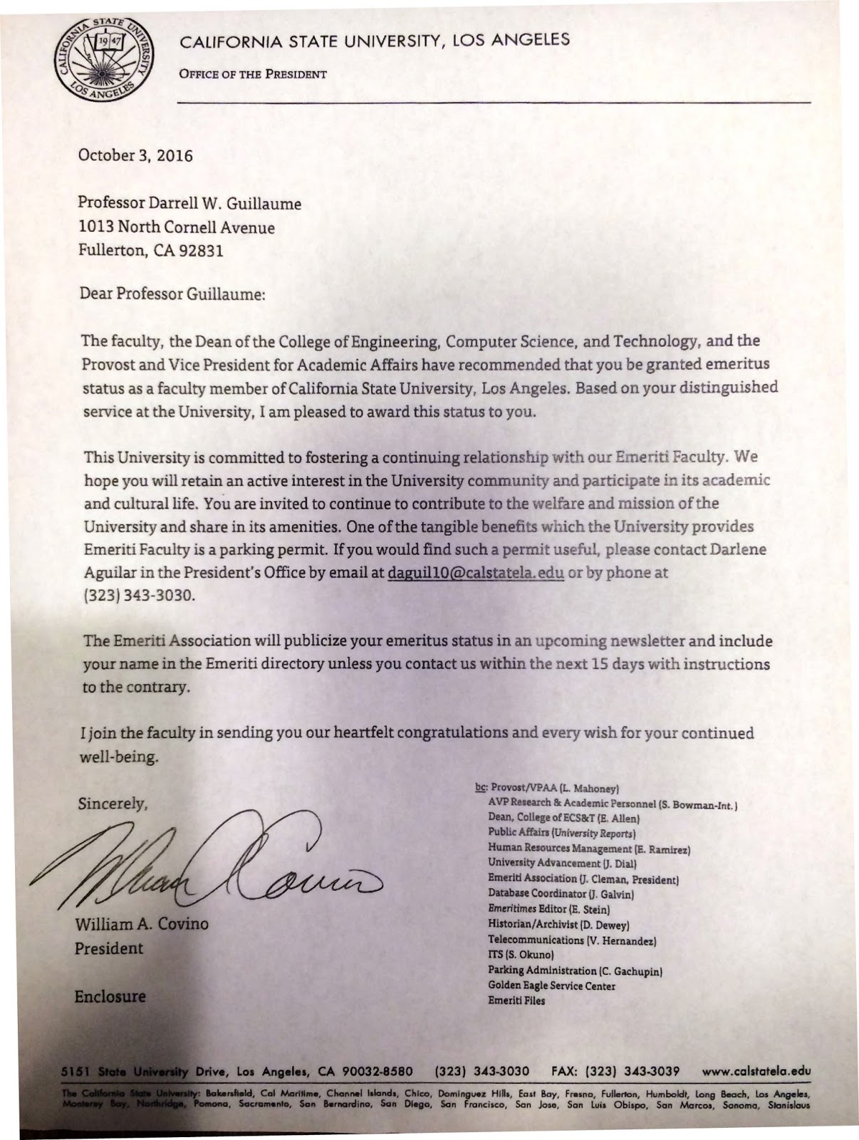 Brain cancer is...: Emeritus Status Granted