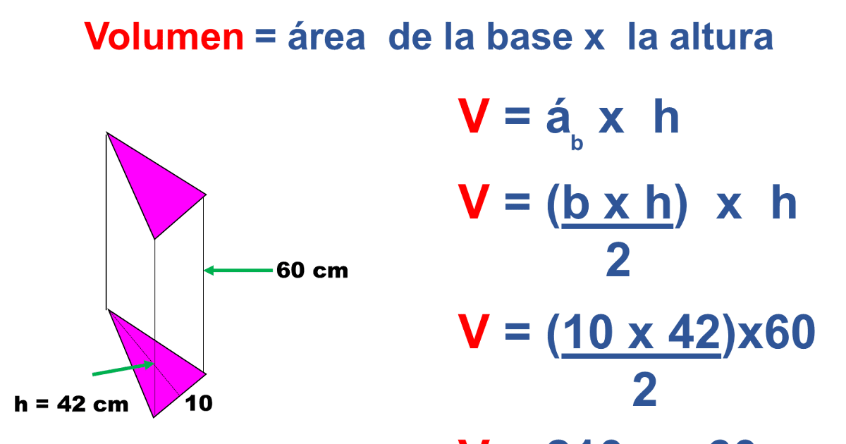 5º DE PRIMARIA CEIP ANDALUCIA: VOLUMEN DE UN PRISMA TRIANGULAR.