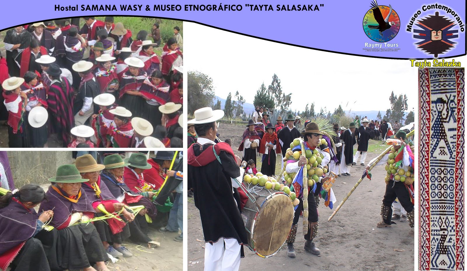 MUSEO ETNOGRAFICO TAYTA SALASAKA & RAYMY TOURS: EXPO MUSEO DE TEJIDOS ...