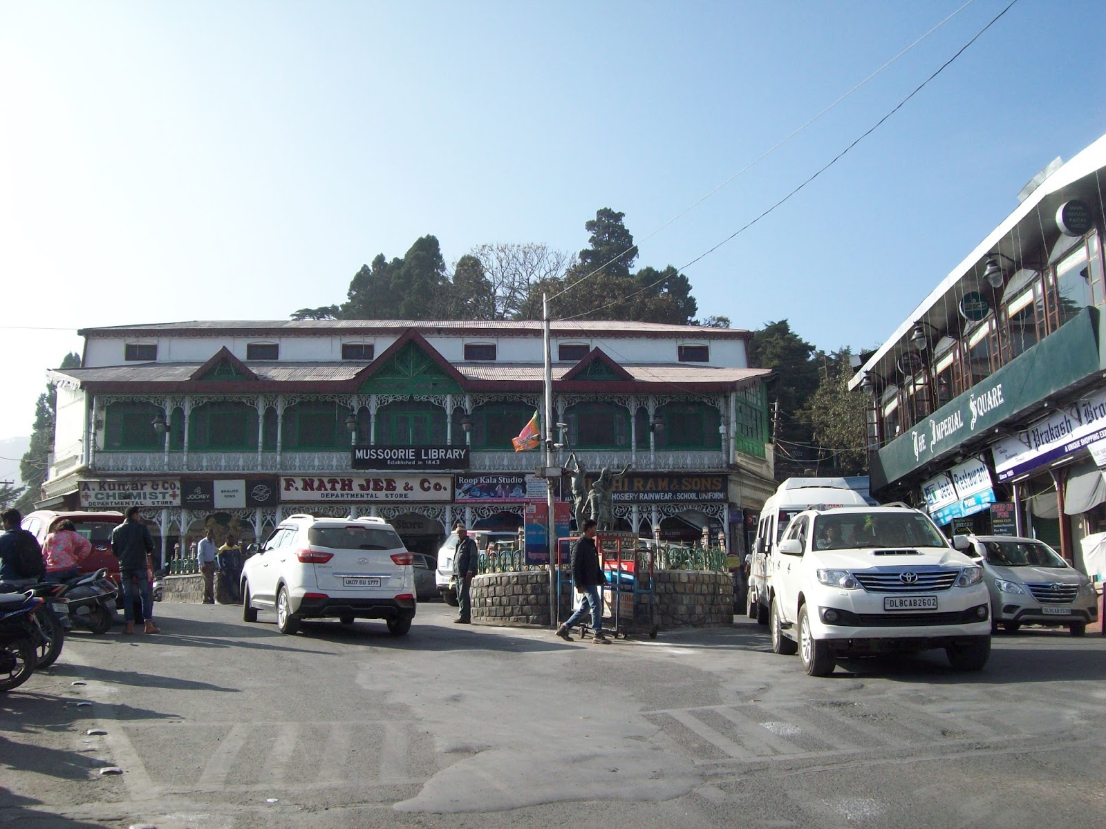CHINAR SHADE : PHOTOGRAPHS OF A RECENT VISIT TO MUSSOORIE AND DHANAULTI ...