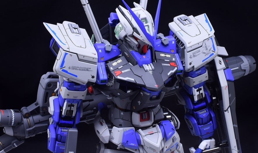 Custom Build: PG 1/60 Gundam Astray Blue Frame [Detailed]