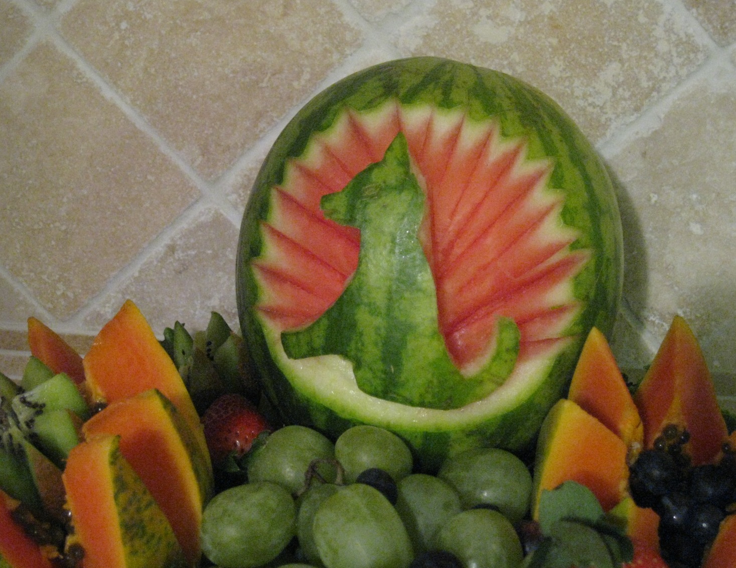 Fruit Platter Can Say It: For the animal lovers