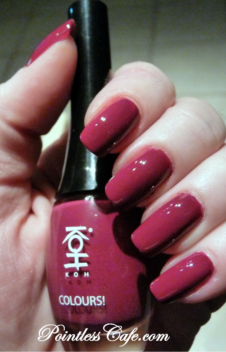 Koh Colours! Easy Going Purple - Swatches and Review | Pointless Cafe
