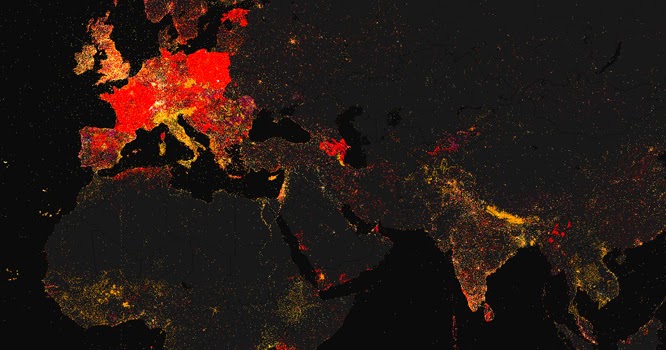 floatingsheep: A new tool to explore the geography of Wikipedia