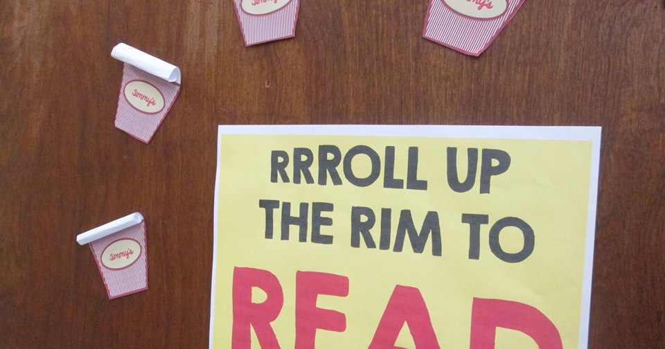Roll Up the Rim...to Read! | Mrs. Bremer's Class
