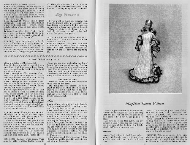 miniaturabarbieartesanatoemaispecuniamilliomcroche: Roupas de Crochê ...