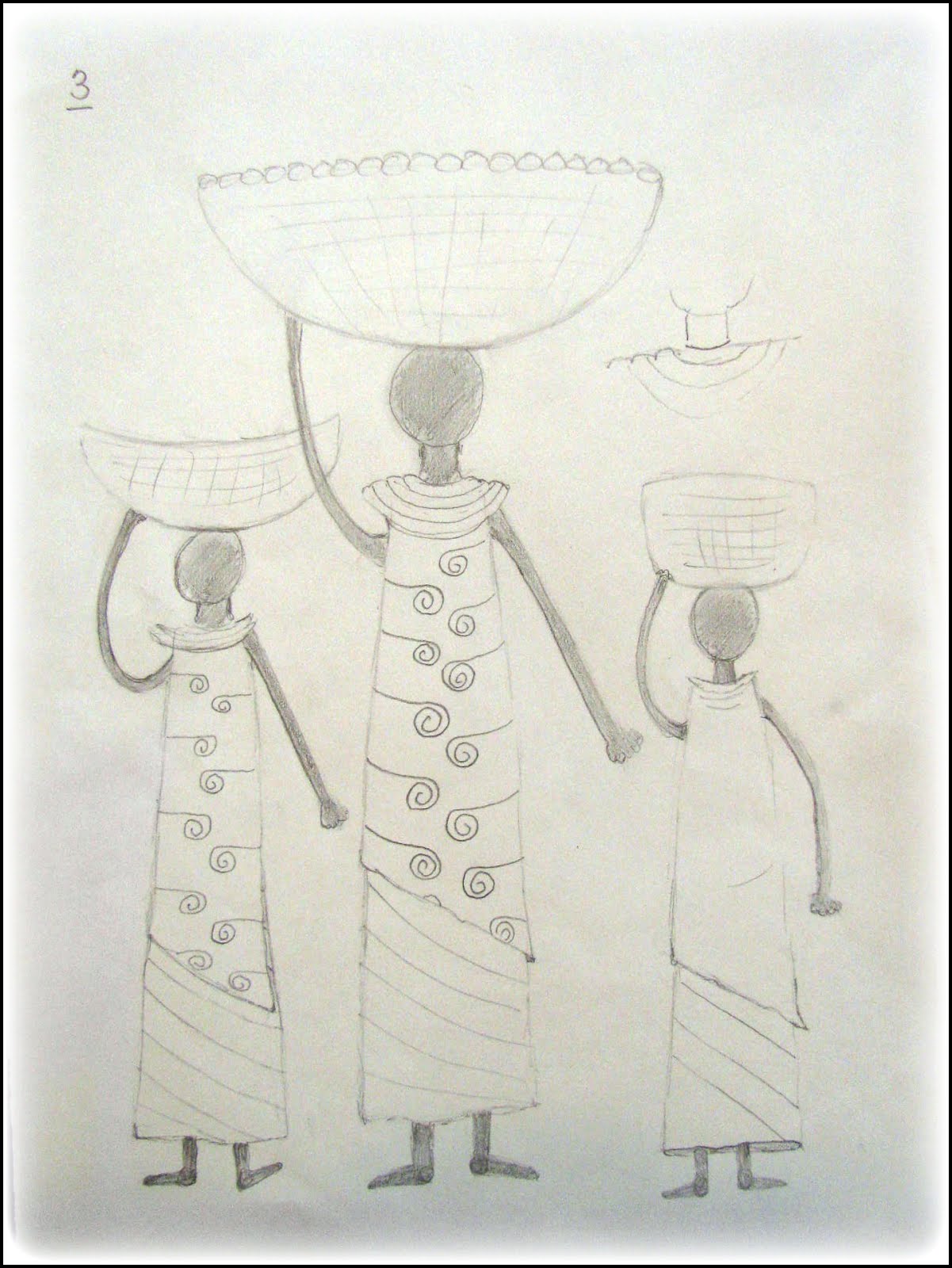 PLATEAU ART STUDIO: African Line Art