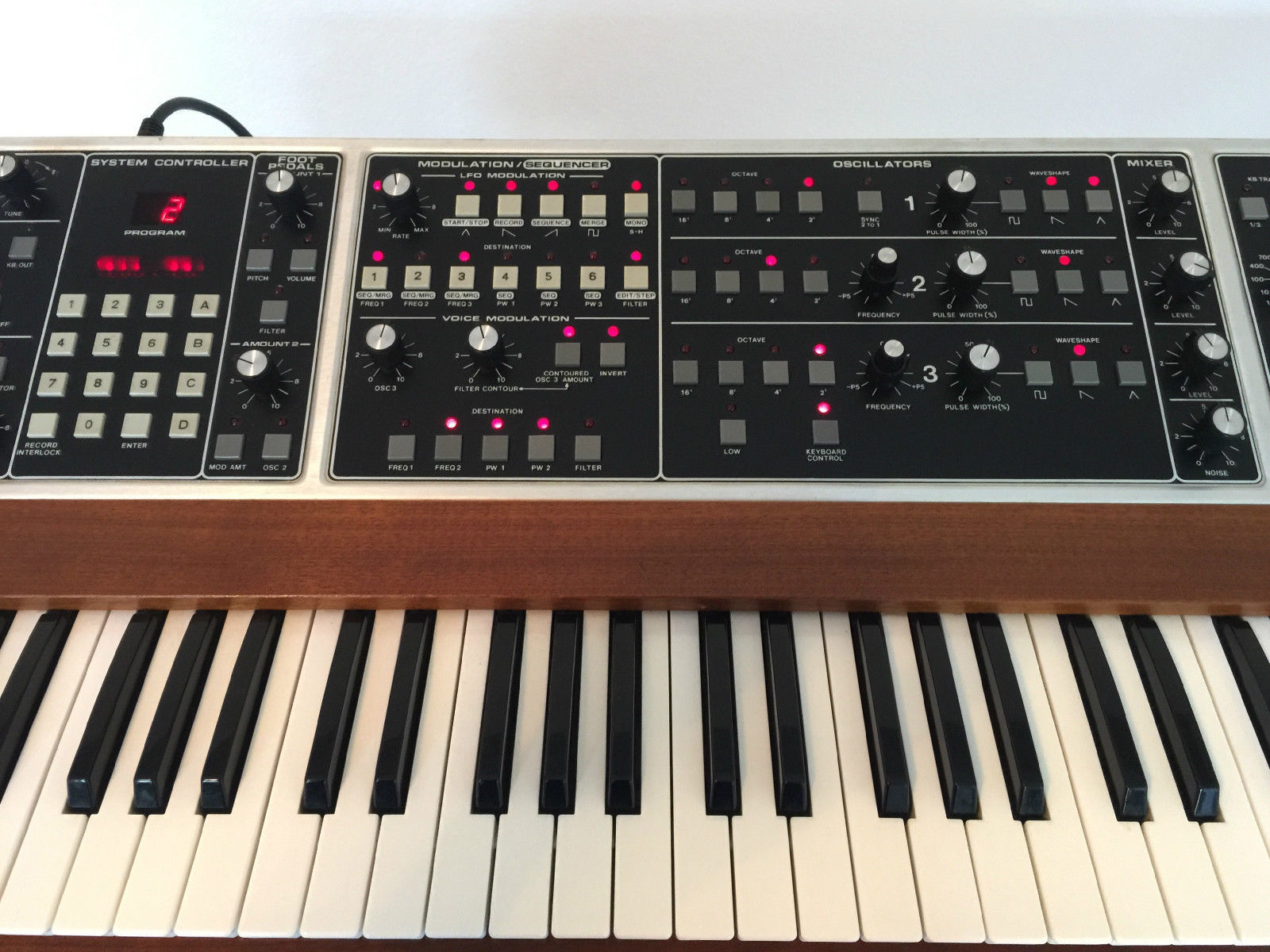 MATRIXSYNTH: Vintage Moog Memorymoog Plus Analog Synthesizer SN 3311