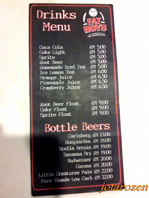 Footsteps - Jotaro's Travels: YummY! - Fat Boy's Burger Bar