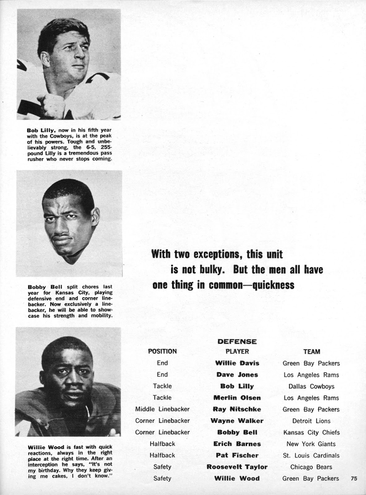 PACKERVILLE, U.S.A.: Pro Football 1965 — Part I