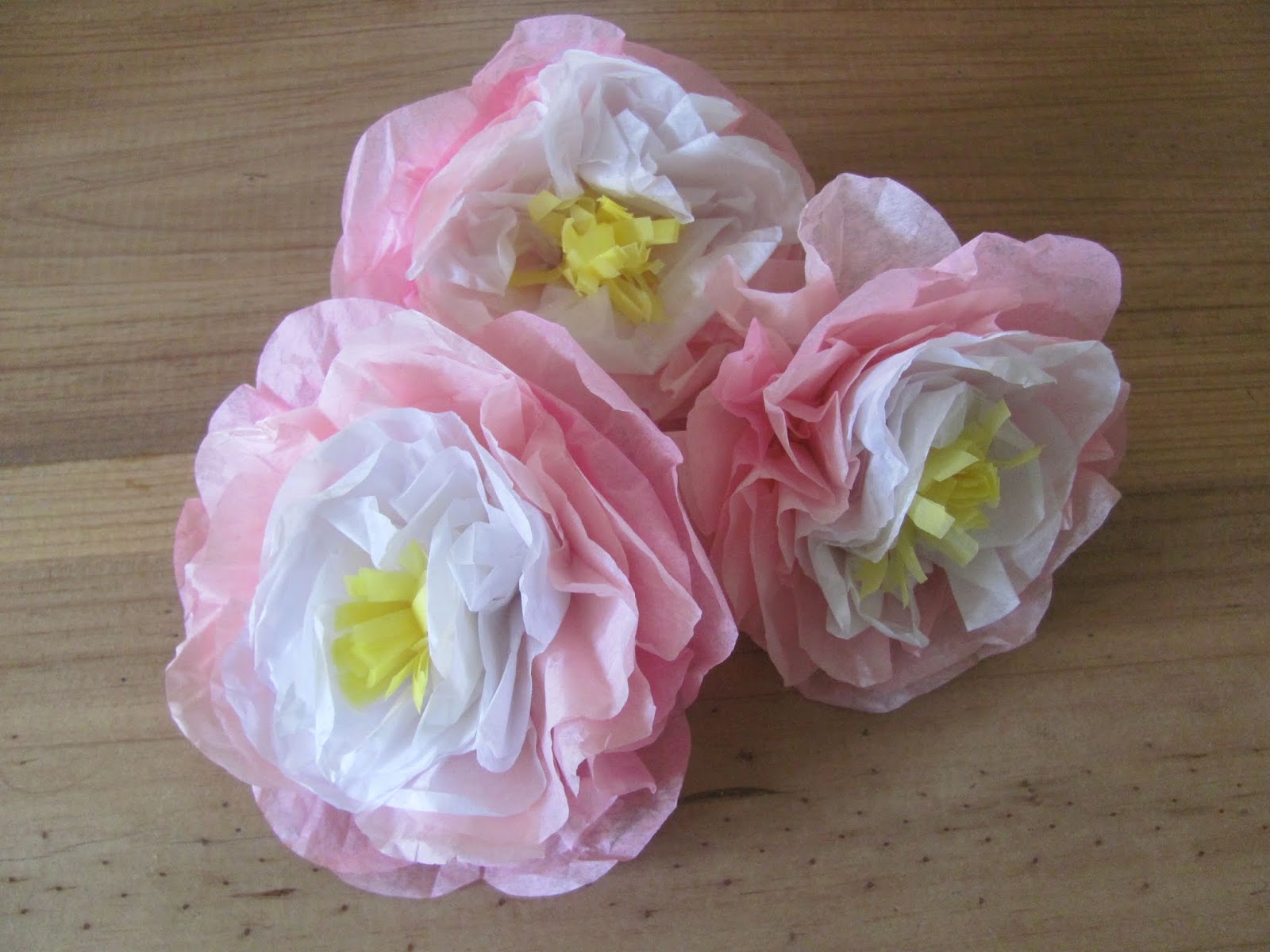 Jumble Tree: Pretty tissue Peonies