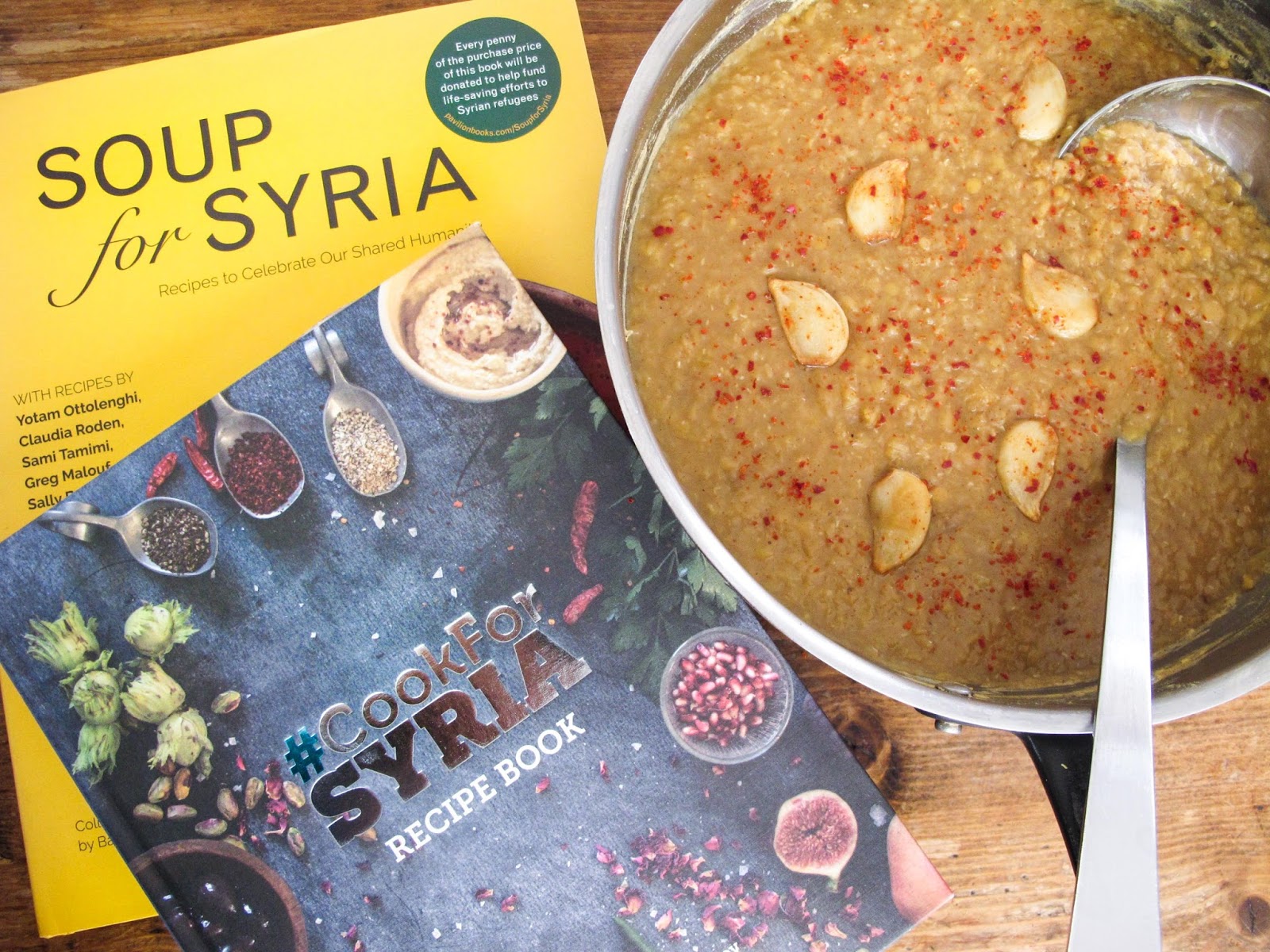 Soup for Syria for a quick recovery | Margot's Kitchen