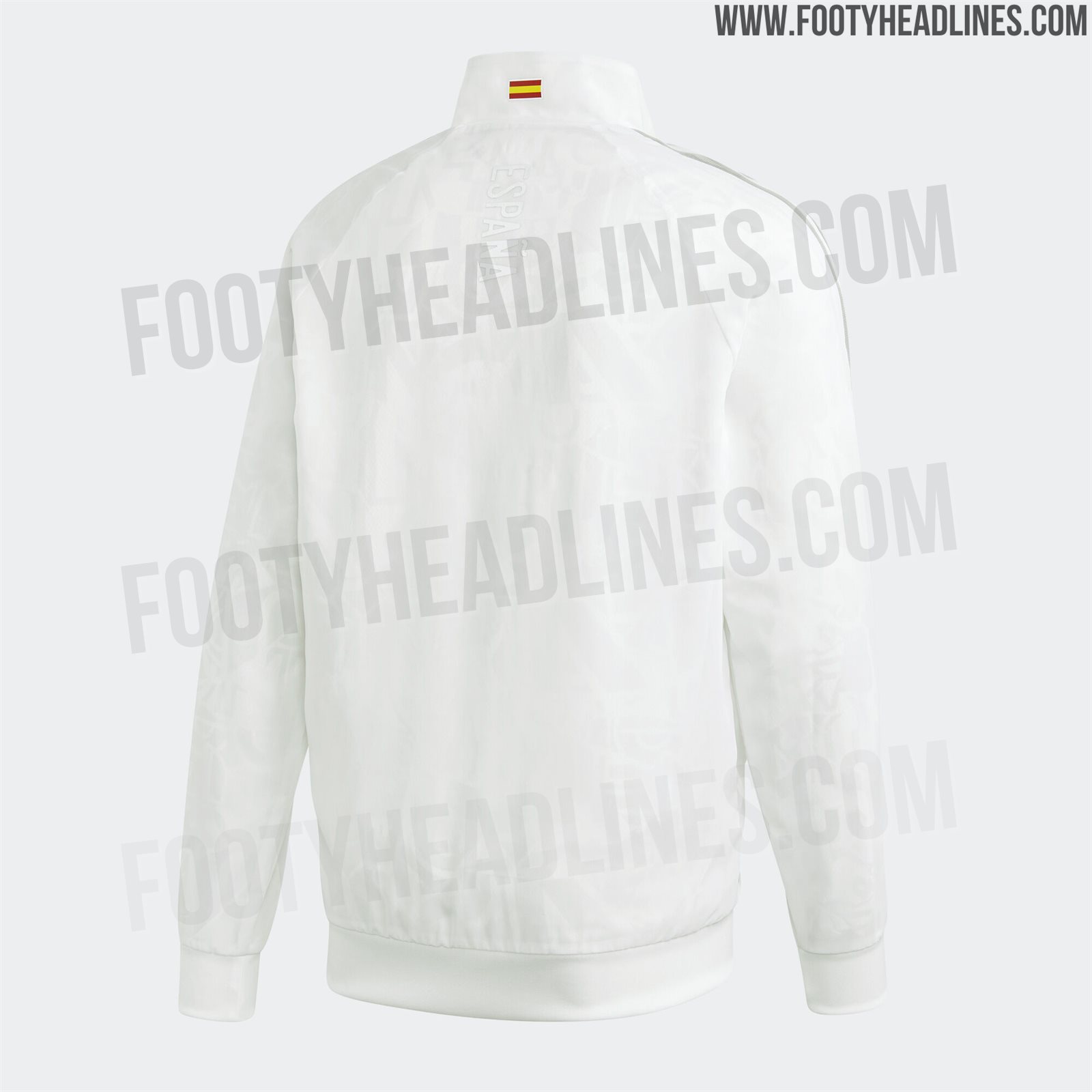 Reflective 'Whiteout' Adidas Spain Euro 2020 Jacket Leaked - Footy ...