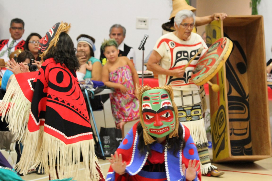 A testy bastard, at times.: A for real Haida Potlatch