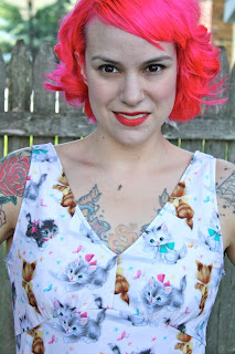 Gertie's New Blog for Better Sewing: Kitty Cat Dress