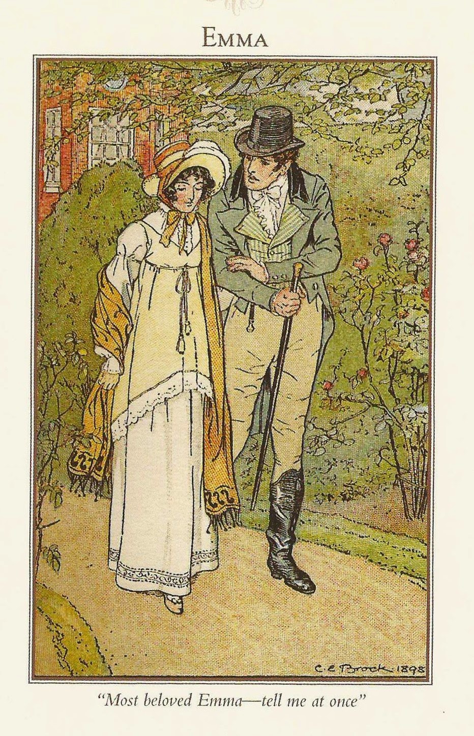Mir_English: Jane Austen. Illustrations by Charles Edmund Brock