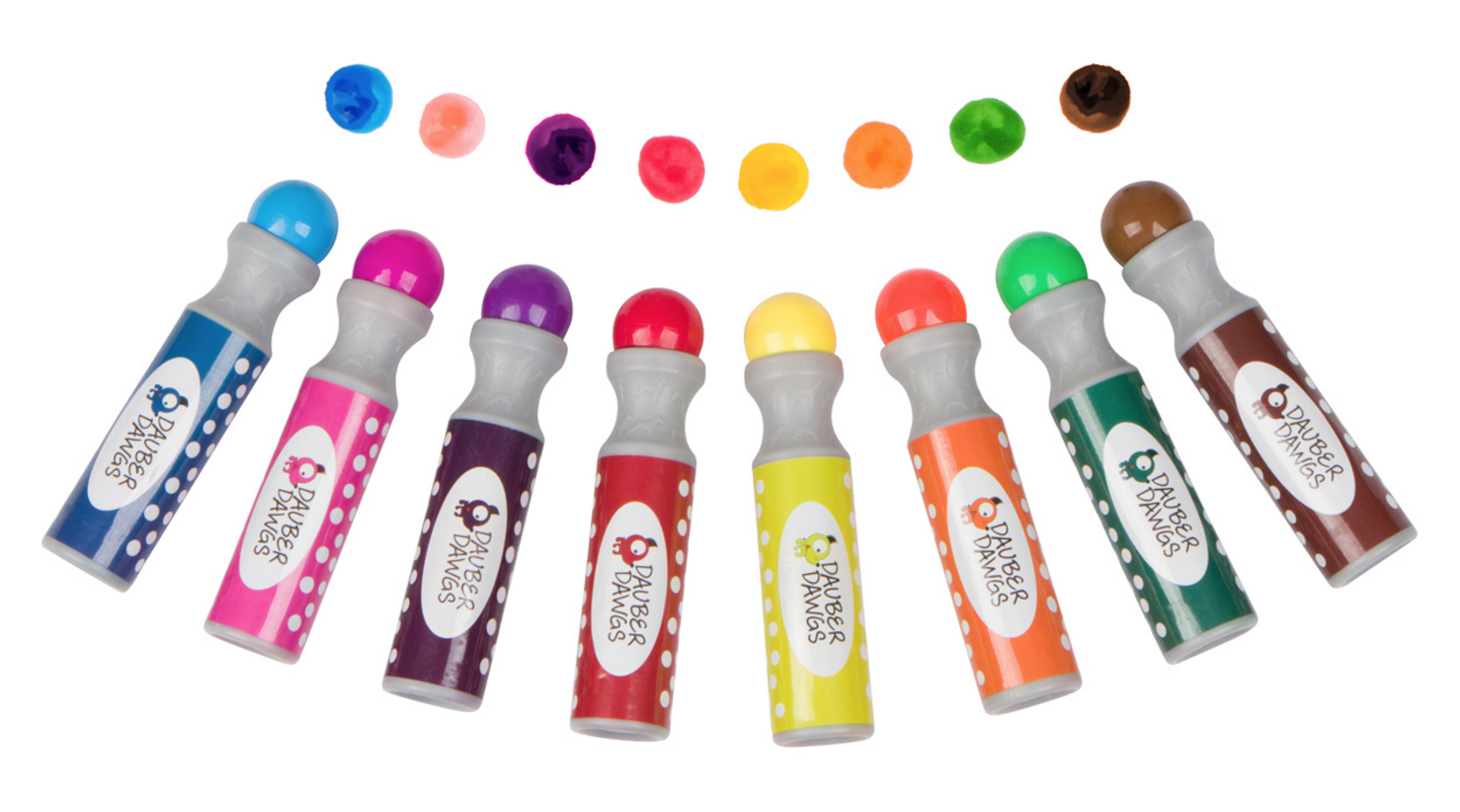An Apel a Day: Dauber Dawgs Dot Markers Review