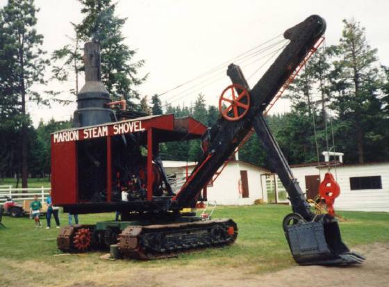 Just A Car Guy: 1921 Marion Steam Shovel found buried in a remote river ...