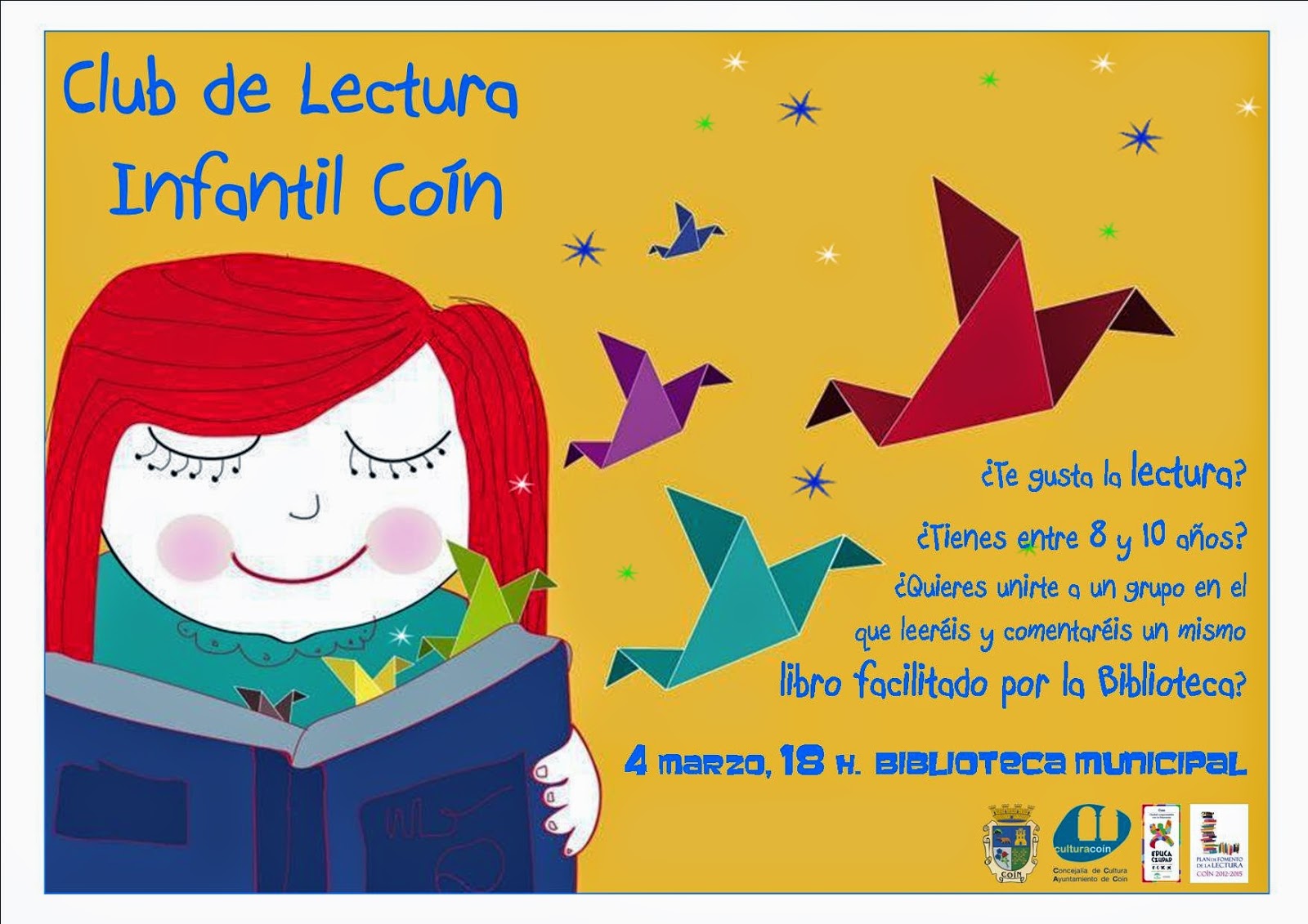 ÁREA DE JUVENTUD: Club de lectura Infantil Coín