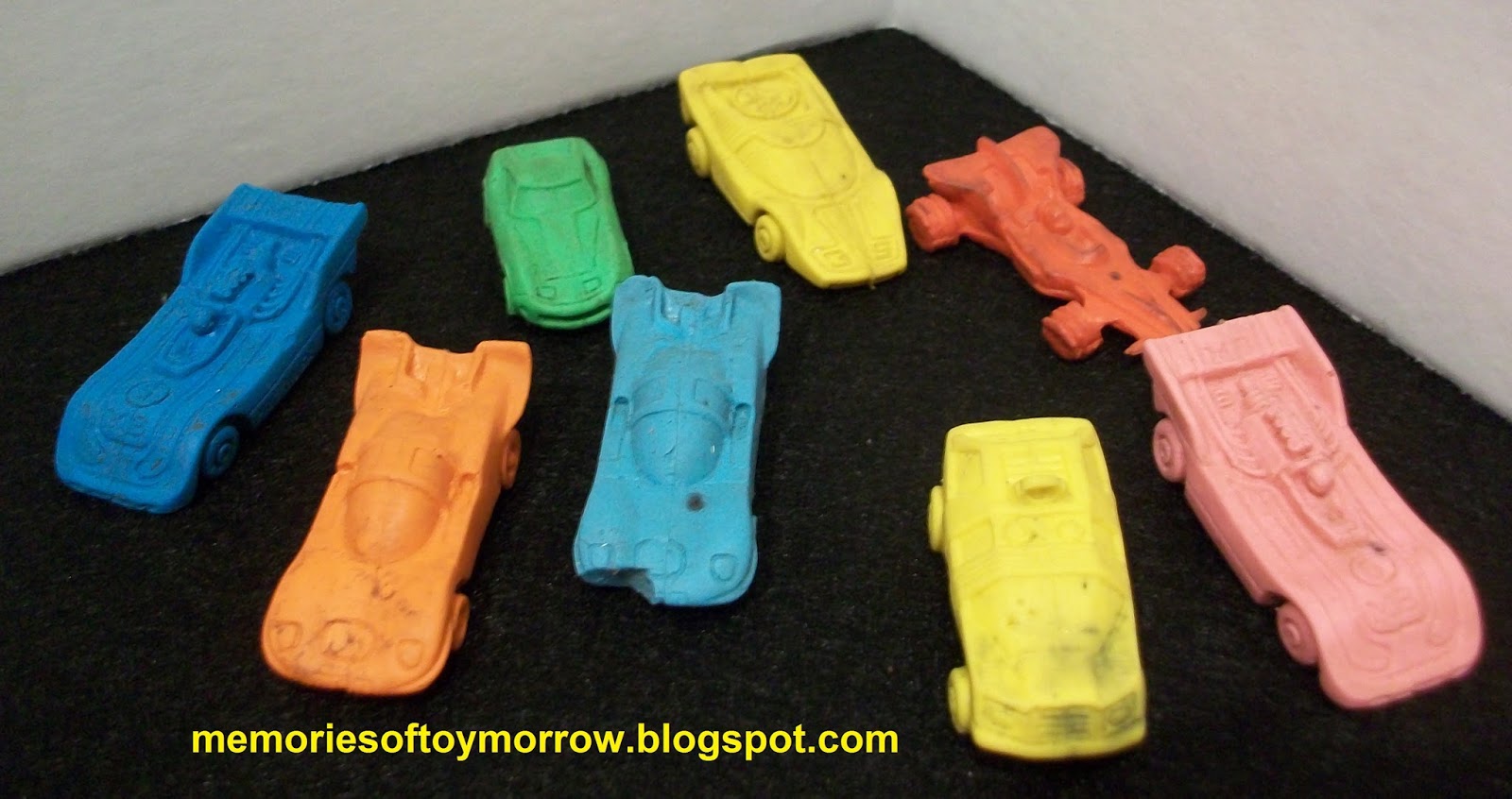 Memories of Toymorrow: Vintage Matchbox Car Erasers