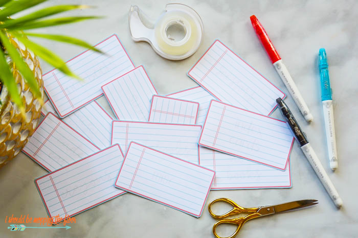 Free Printable School Supply Labels | i should be mopping the floor