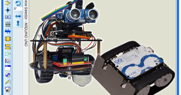 Electronic Applications Project : Arduino Turtle Simulation With Proteus
