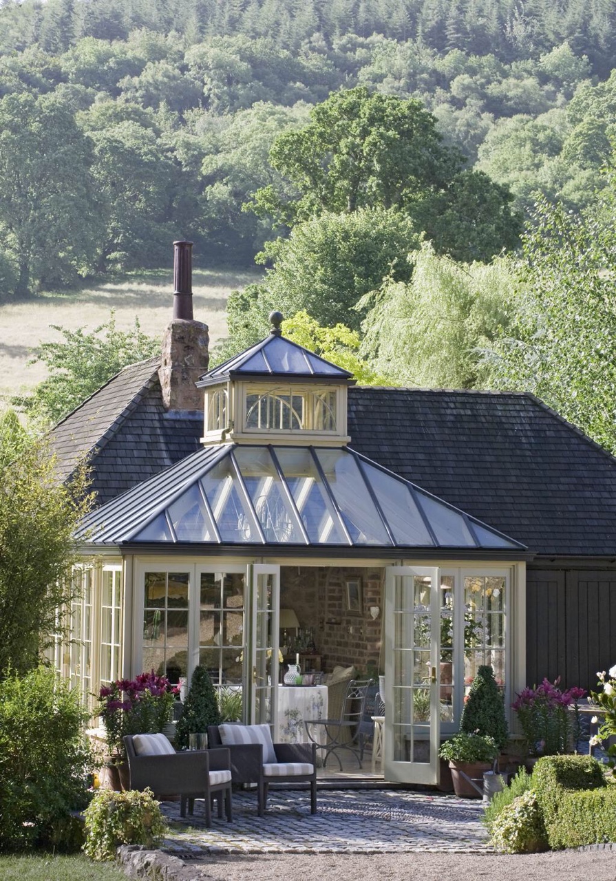 Content in a Cottage: Lovely Conservatory