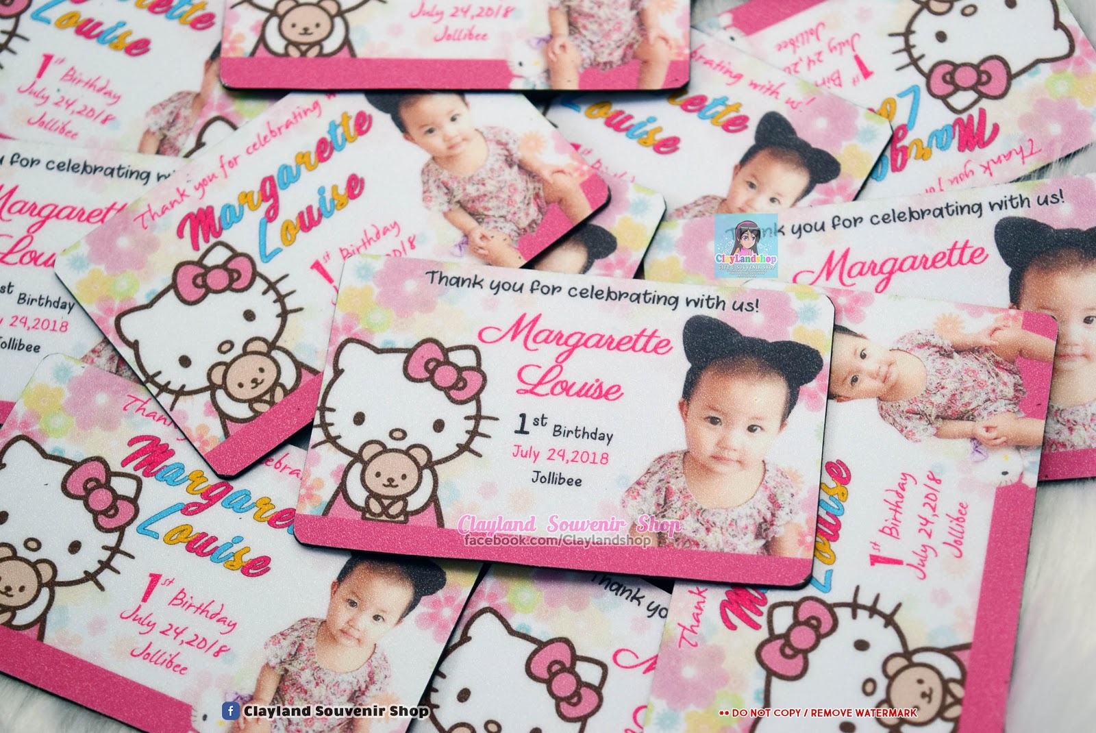 Clayland Souvenir Shop: Hello Kitty Photo ref Magnet Souvenir