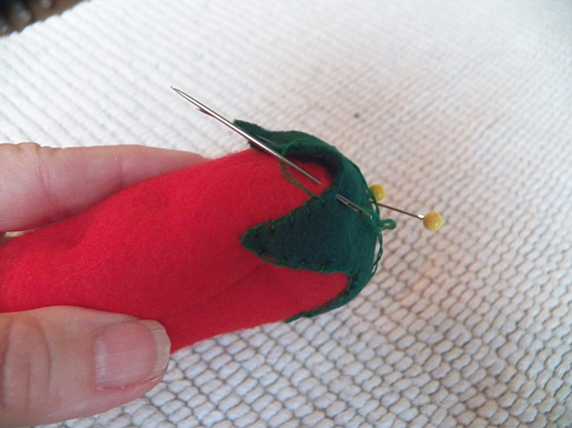 Art Threads: Wednesday Sewing - Felt Peppers