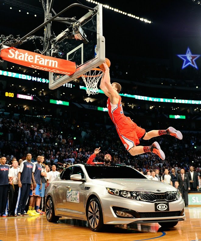 You Got Dunked On: 2011 NBA Slam Dunk Contest: Blake Griffin Dunks Over Car